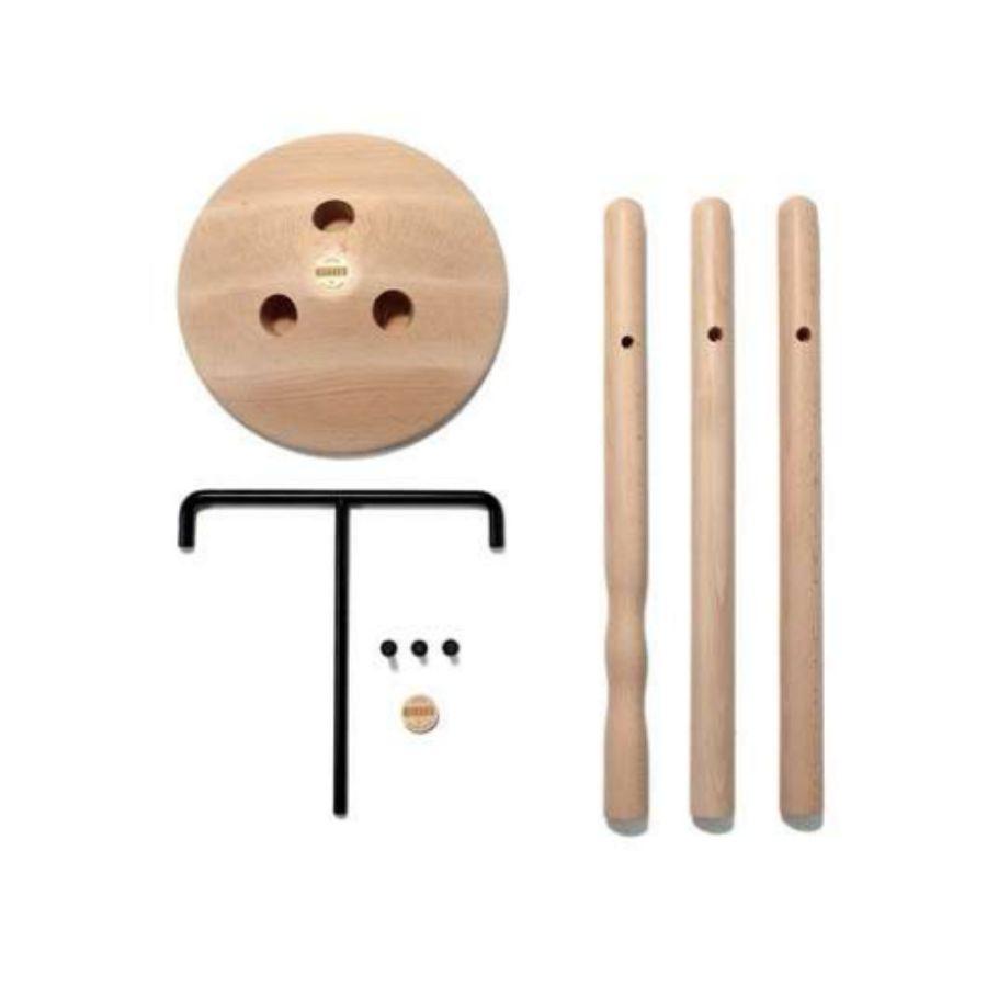 Taburete de madera de haya Luco